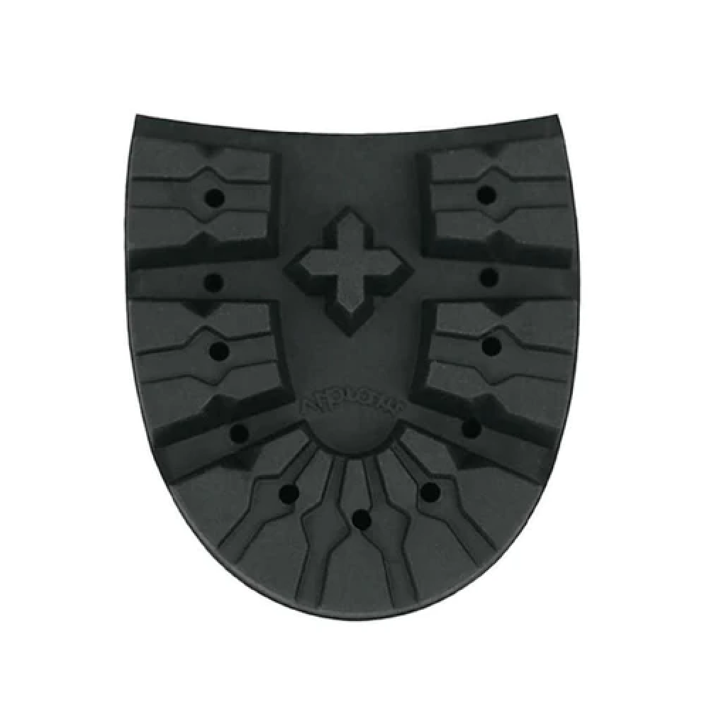 Vibram #100H Montagna Rubber Lug Heel Black Shoe Repair - One Pair – Guys And Dolls Shoe Care