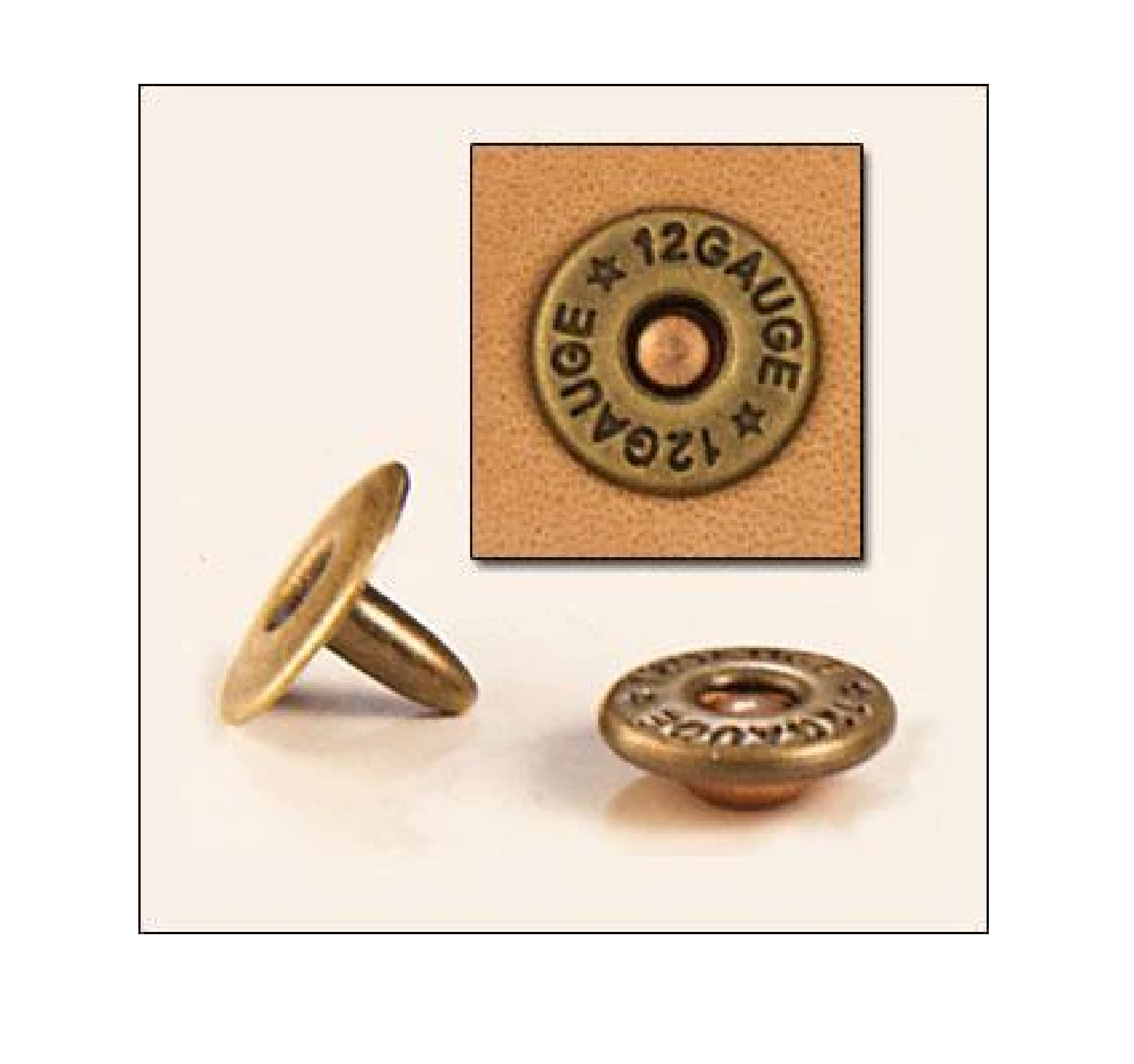 Shotgun Shell Rivets #1388-01 Pk. of 30 by Tandy Leather Factory – Guys ...
