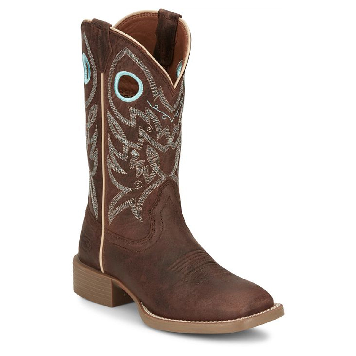 Justin Back Women Footwear Western Cowgirl Liberty 11" Western Boot Co ...